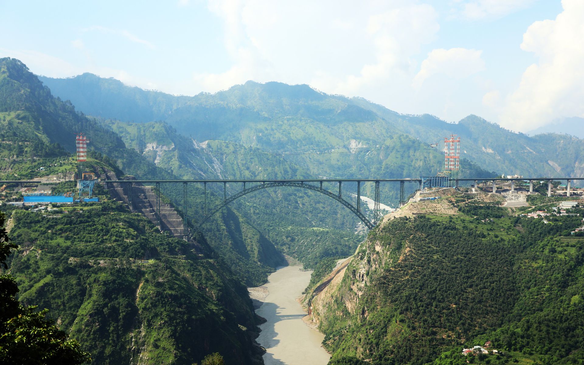 Chenab Bridge: World’s Highest Rail Bridge Nears Completion in Jammu ...