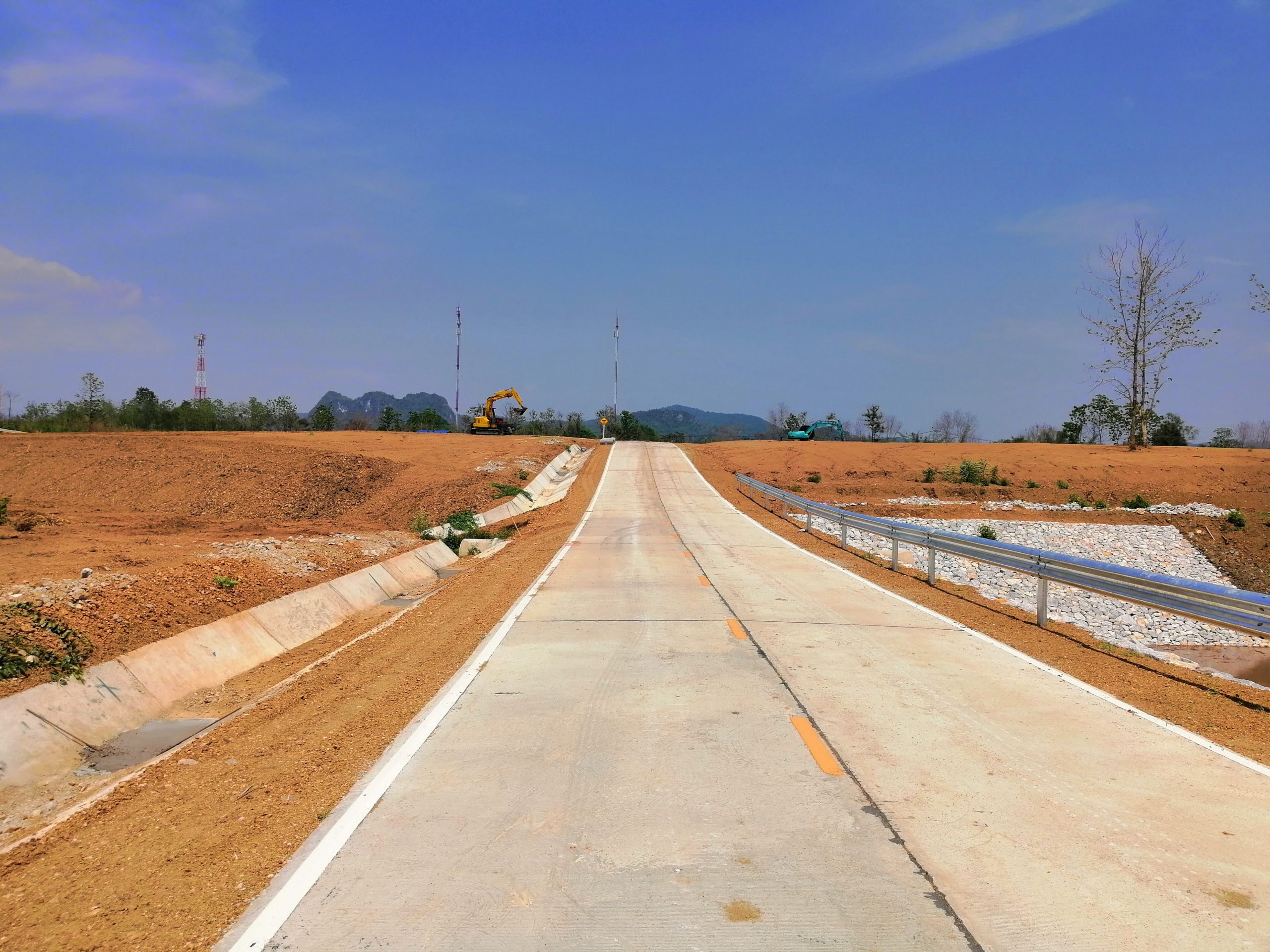 New Diversion Road Under Construction for Heavy Cargo Vehicles in ...